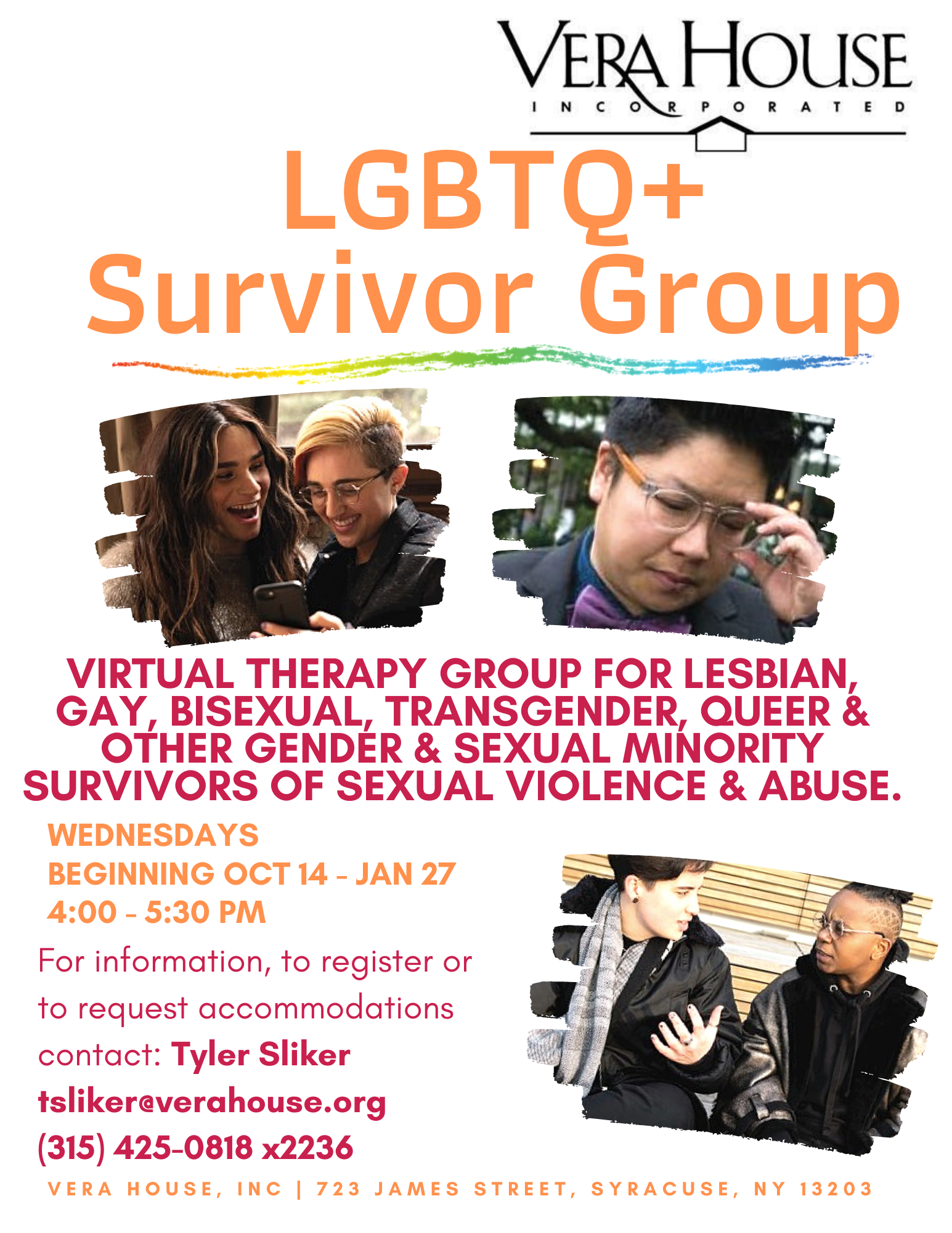 LGBTQ+ Survivor Group | Vera House